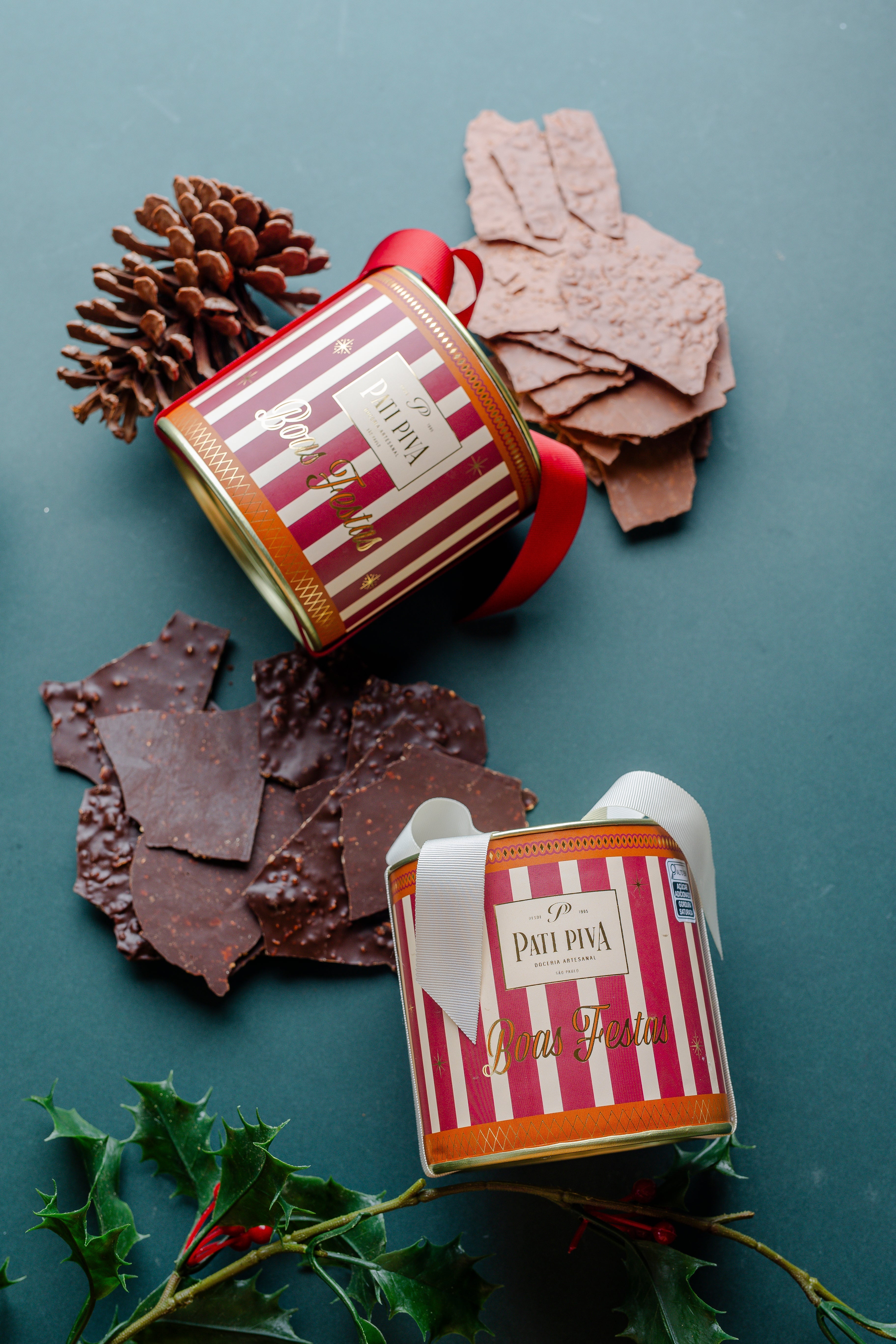 Combo Chocolascas Crocantes ao Leite e Tradicional | Pati Piva